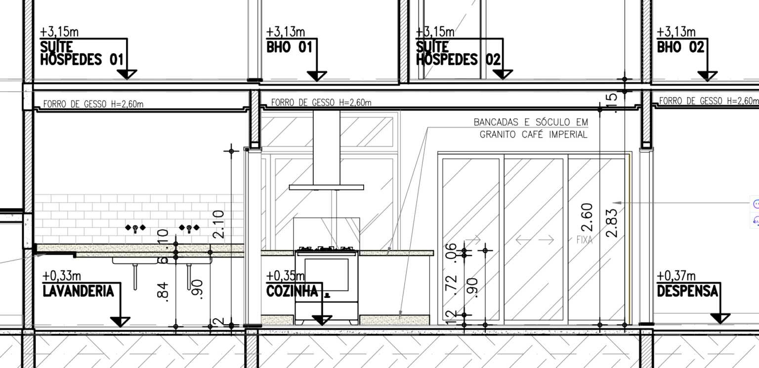 Cotas de Nível em Osso: A precisão e detalhes nos projetos
